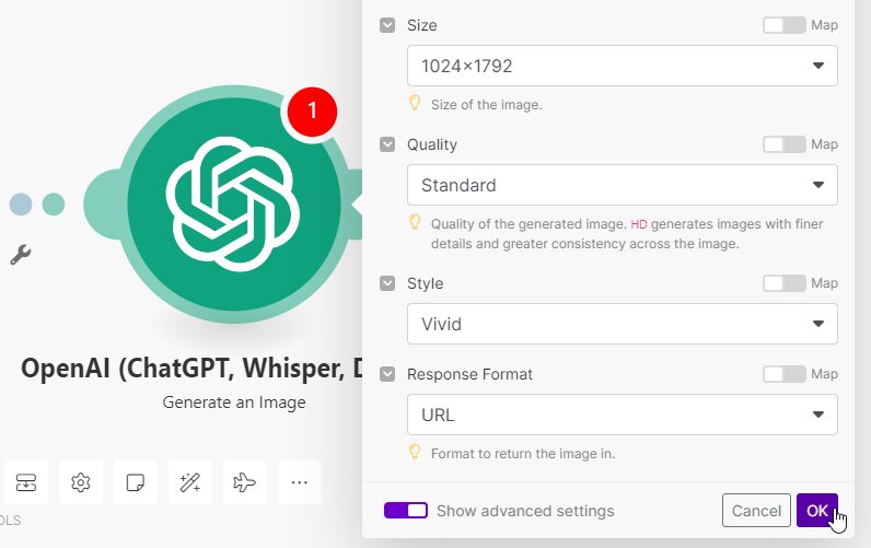 How to Create Videos with DALL·E Images using Make.com - Creatomate
